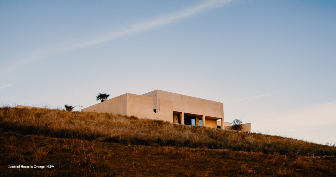 Pip from Jumbled builds a house in Orange, with Studio Esteta