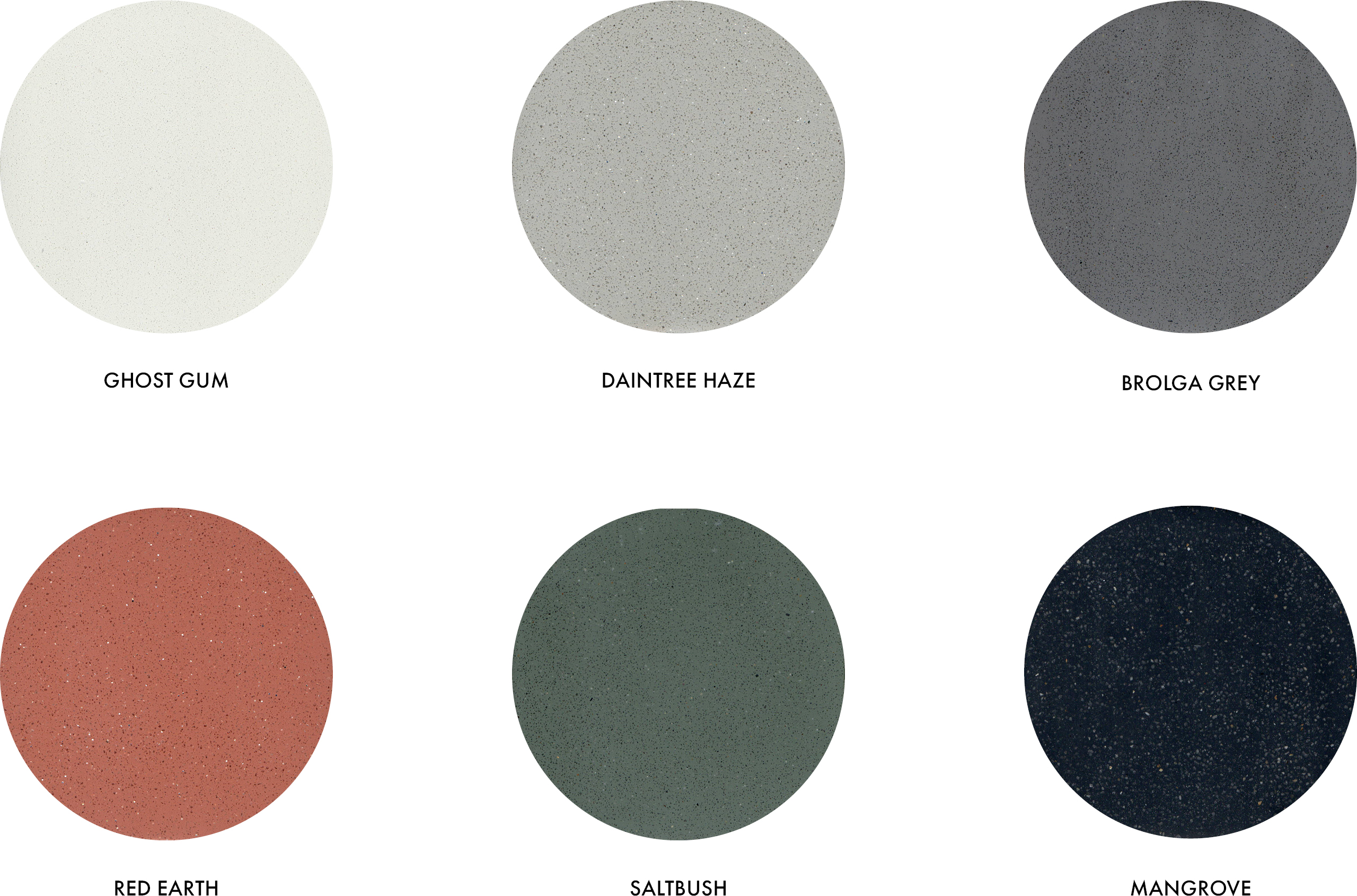 apaiserMARBLE Colours | Australian Colour Palette